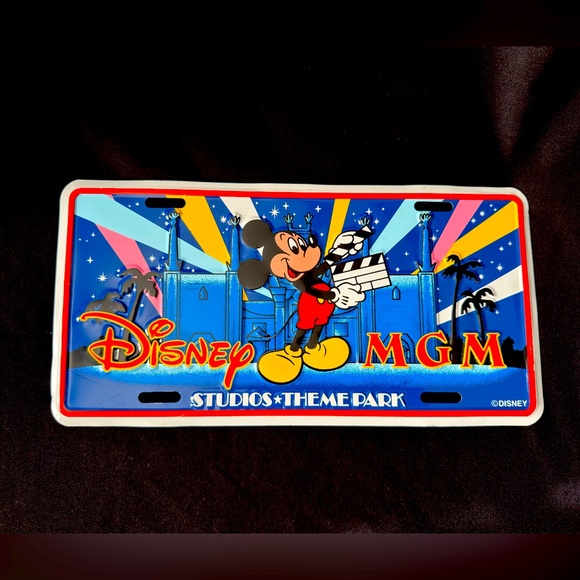 Disney | Other | Vintage Walt Disney Mgm Studios Mickey Mouse Metal ...